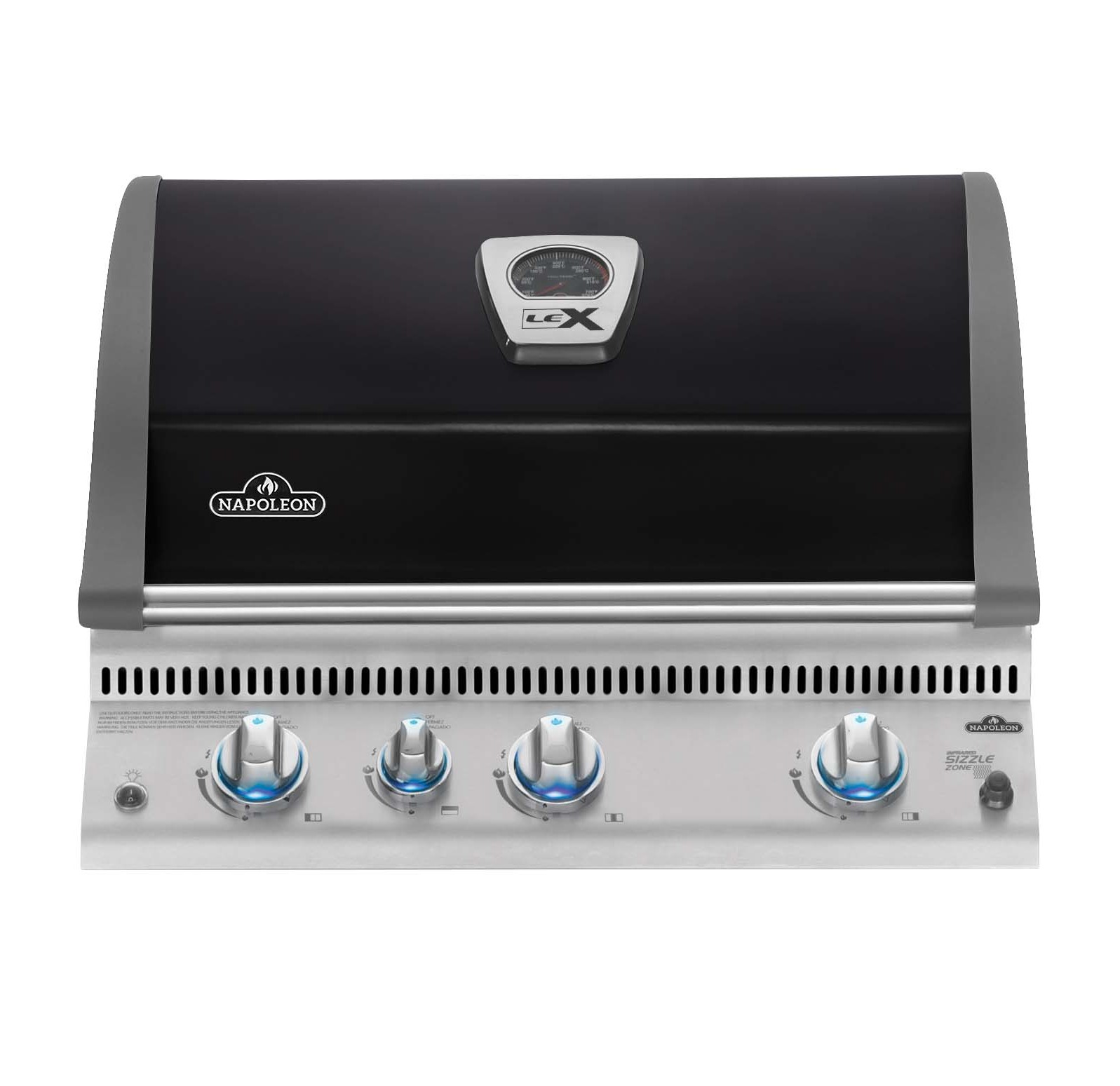 Napoleon LEX 485 Black Built In BBQ [DISCONTINUED] - BBQs Plus