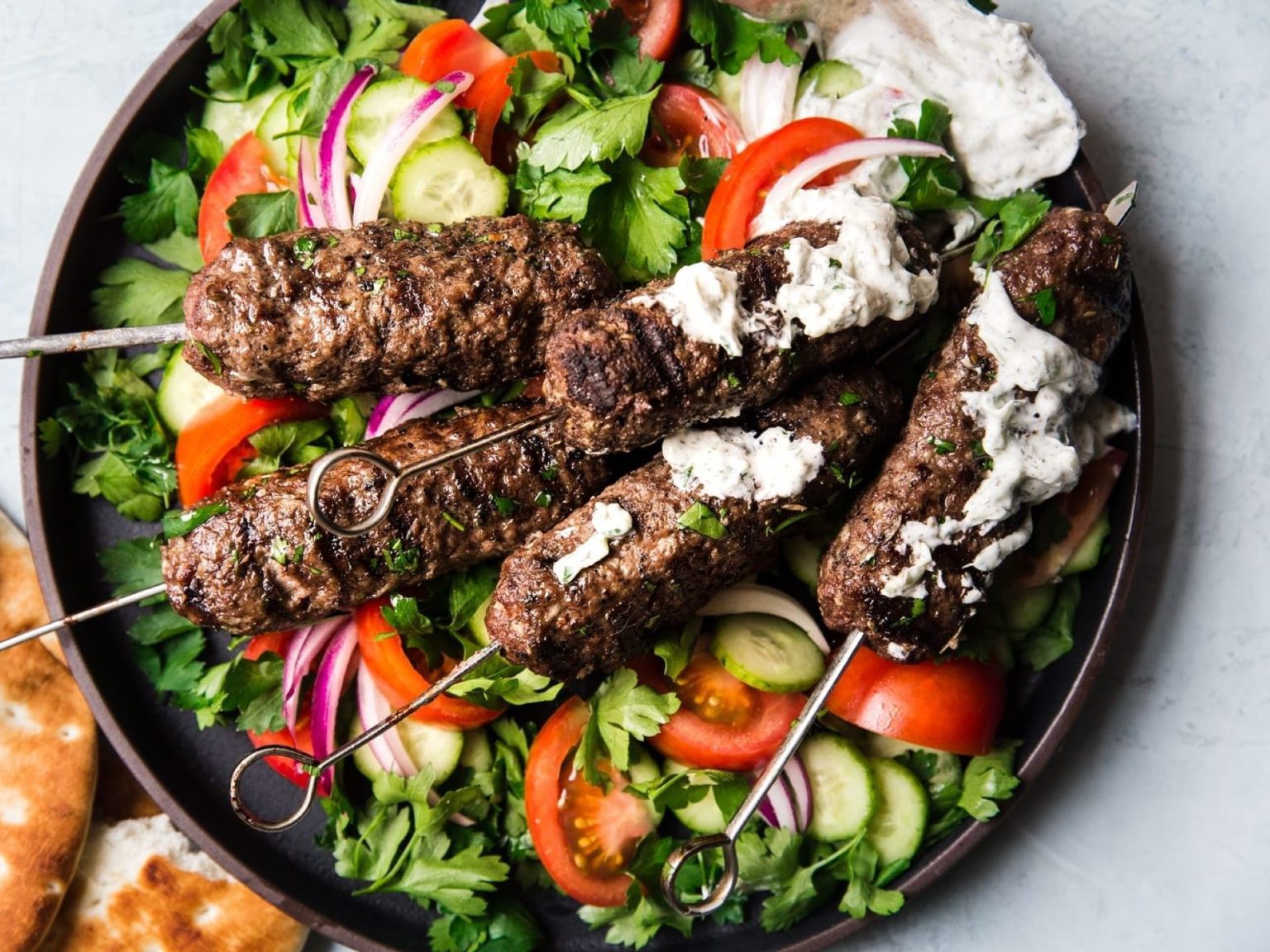Recipe - Beef Kofta Skewers - BBQs Plus