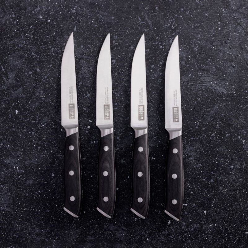 Weber Steak Knife Set (18040) - BBQs Plus