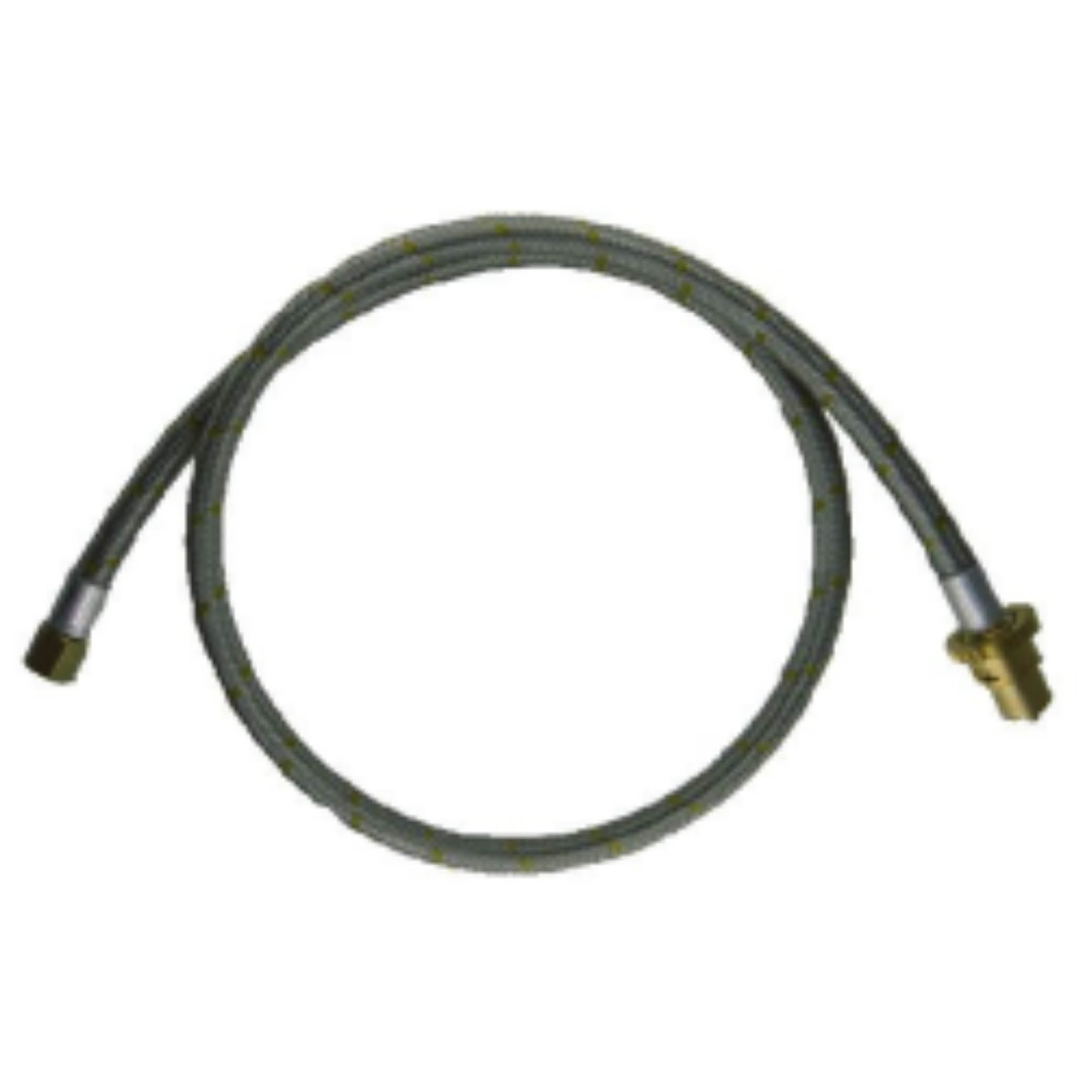 APH1238, 1.2m Male Bayonet x 3/8 SAE Female Flare Nut - BBQs Plus