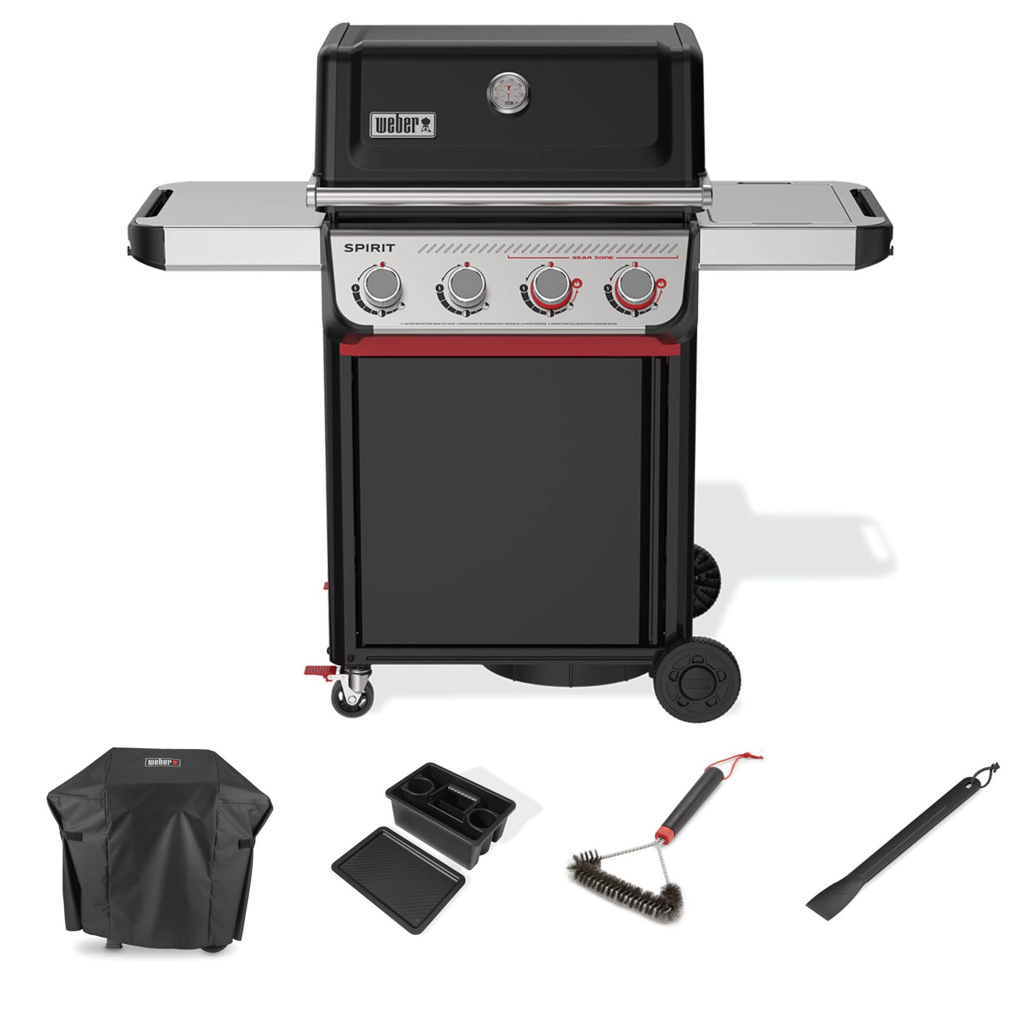 Weber Spirit E-425 Gas Barbecue LPG 2025 Model Bundle [Store Pickup ...